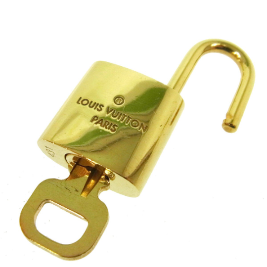 Authentic Louis Vuitton Gold Lock & Key Set – Haus of Luxury